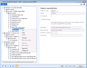 Using Print Management To Route Dynamics AX Forms | A Tinkerers Notebook
