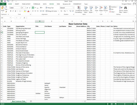 Using Excel to Import Customers and Vendors in Dynamics AX 2012 | A ...