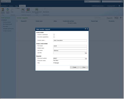 New Vendor Onboarding Within Dynamics AX 2012 | A Tinkerers Notebook