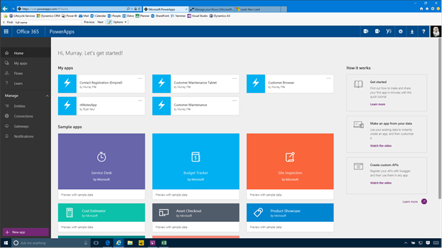 Creating a Contact Registration App for Dynamics using PowerApps | A ...