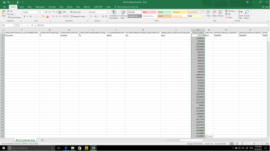 Creating a Product & BOM Import Template using the Data Management ...