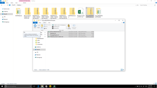 Creating a Product & BOM Import Template using the Data Management ...