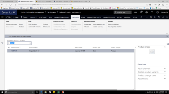 Creating a Product & BOM Import Template using the Data Management ...